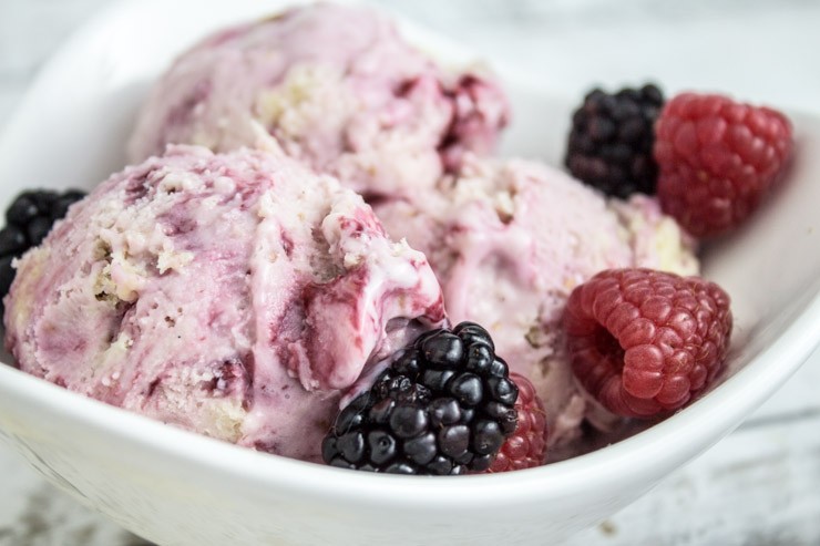 Berry Cool Ice Cream | Southern FATTY