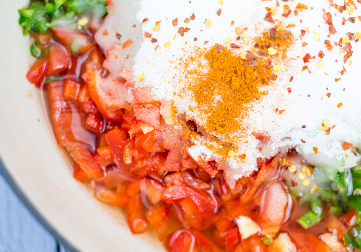 Sweet Red Pepper Relish | Southern FATTY