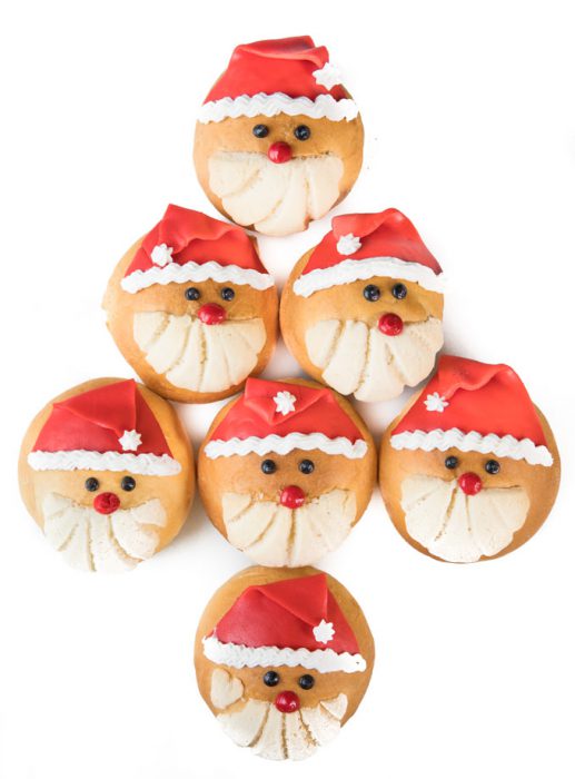 Santa Claus Conchas Donuts | Southern FATTY