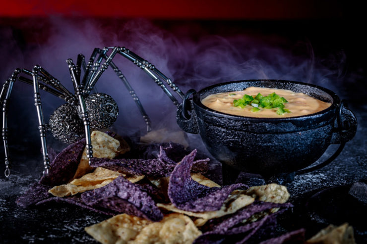Creamy Cauldron Queso Dip | Southern FATTY