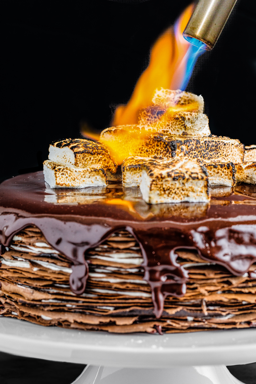 S’mores Crêpe Cake | Southern FATTY