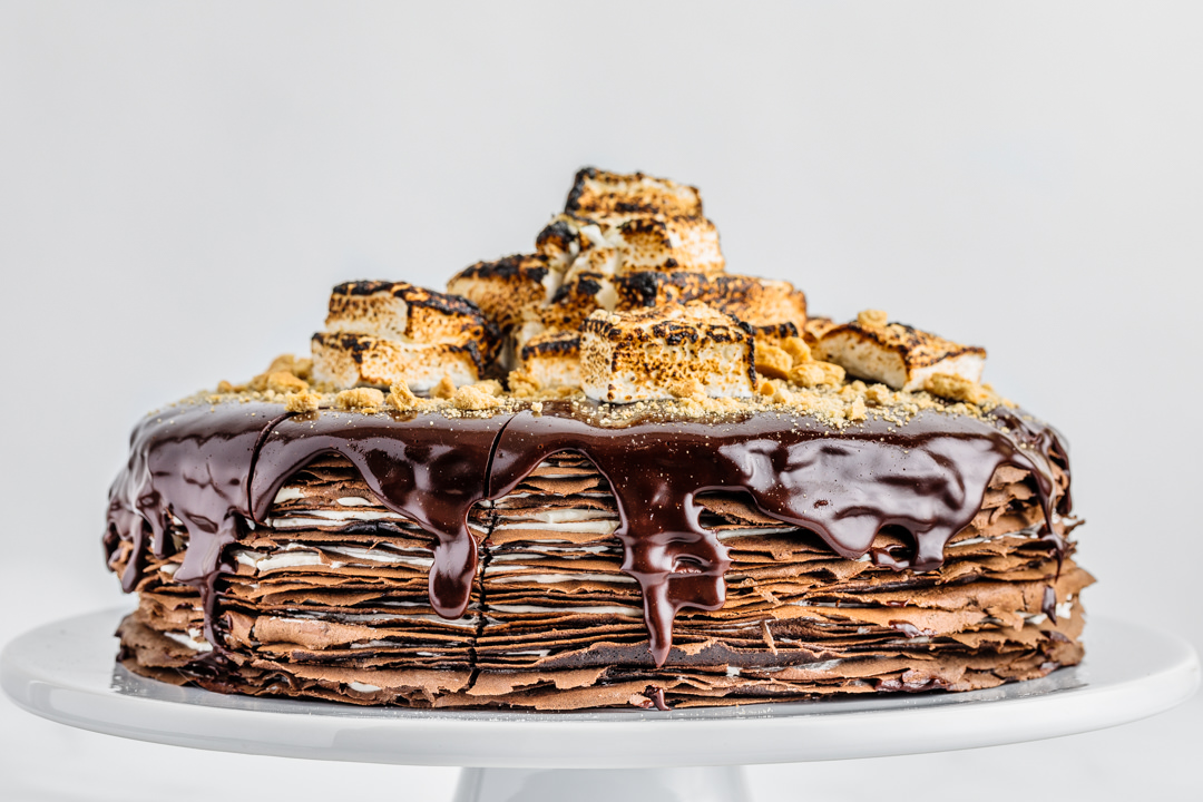 S’mores Crêpe Cake | Southern FATTY