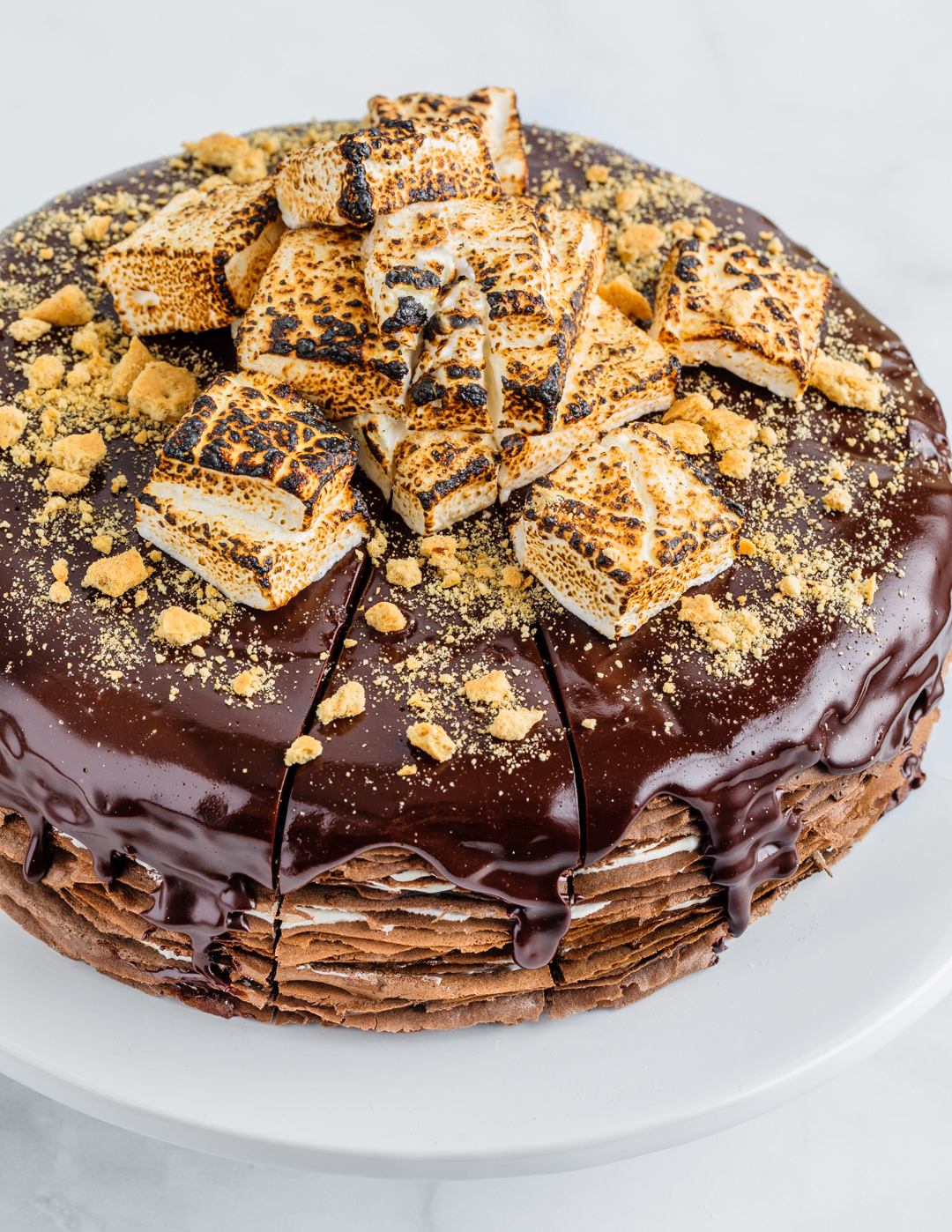 S’mores Crêpe Cake | Southern FATTY