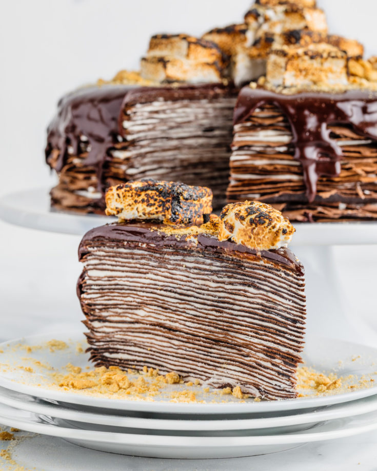 S’mores Crêpe Cake | Southern FATTY