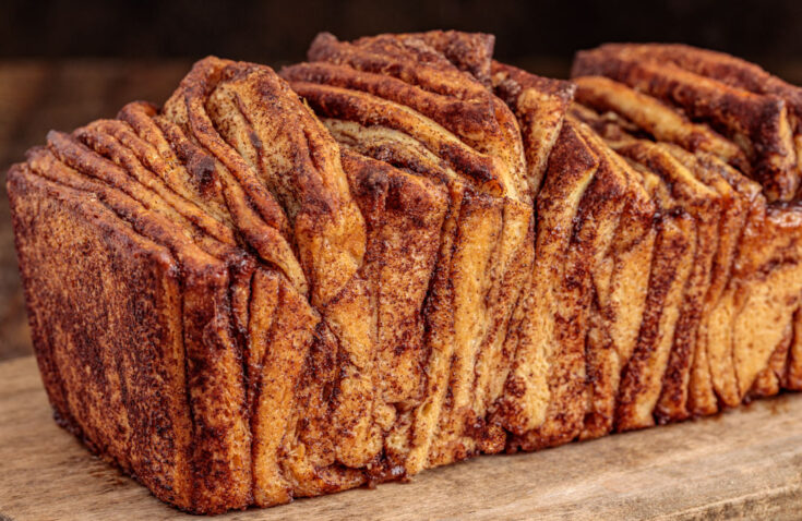 Cinnamon Sugar Whiskey Glazed Sweet Bread | Southern FATTY