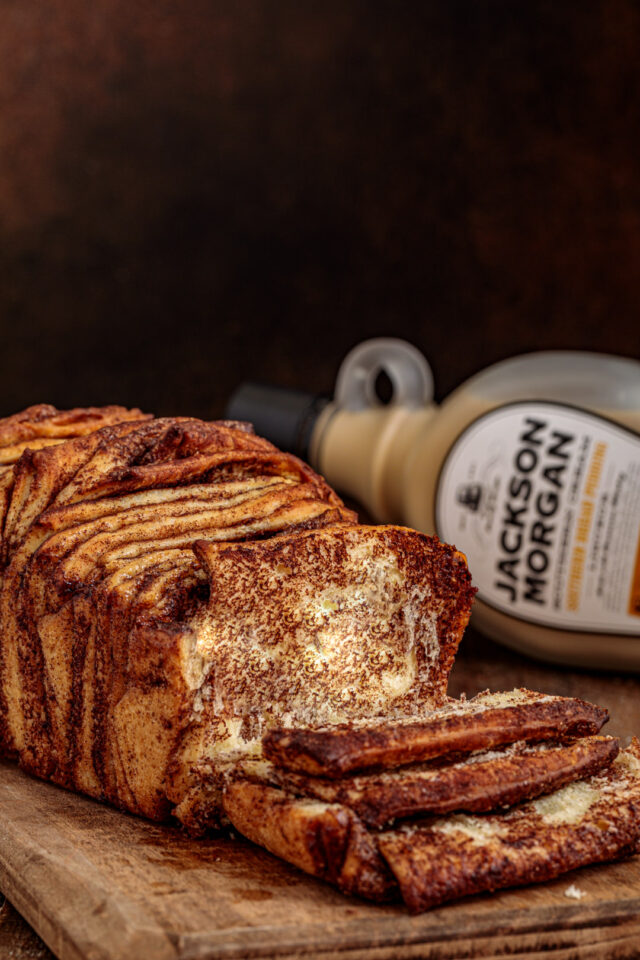 Cinnamon Sugar Whiskey Glazed Sweet Bread | Southern FATTY