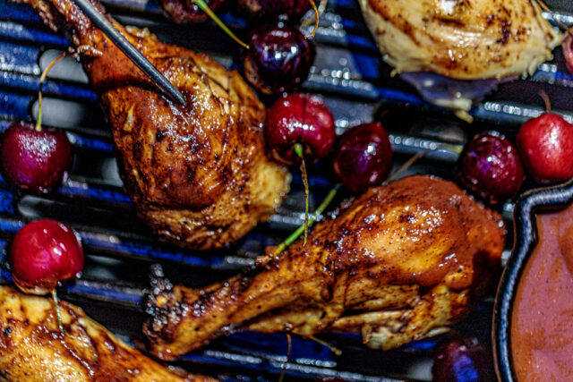 Chipotle Cherry Grilled Chicken | Southern FATTY