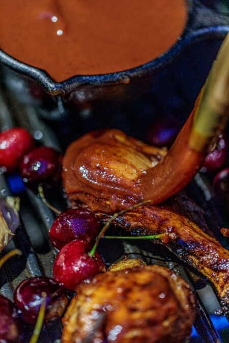 Chipotle Cherry Grilled Chicken | Southern FATTY