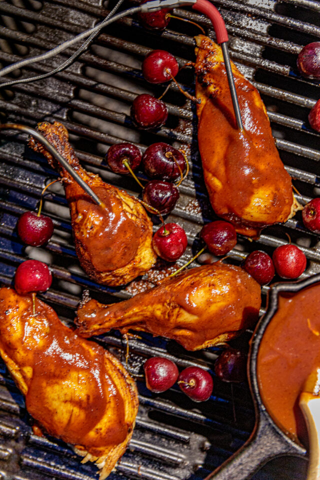 Chipotle Cherry Grilled Chicken | Southern FATTY