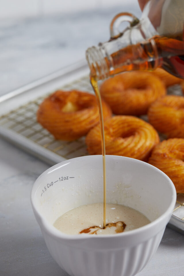 Maple Glazed Cruller Donuts | Southern FATTY