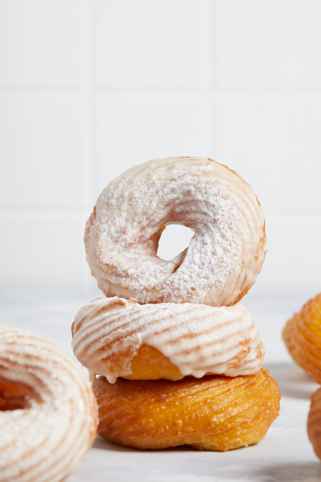 Maple Glazed Cruller Donuts | Southern FATTY