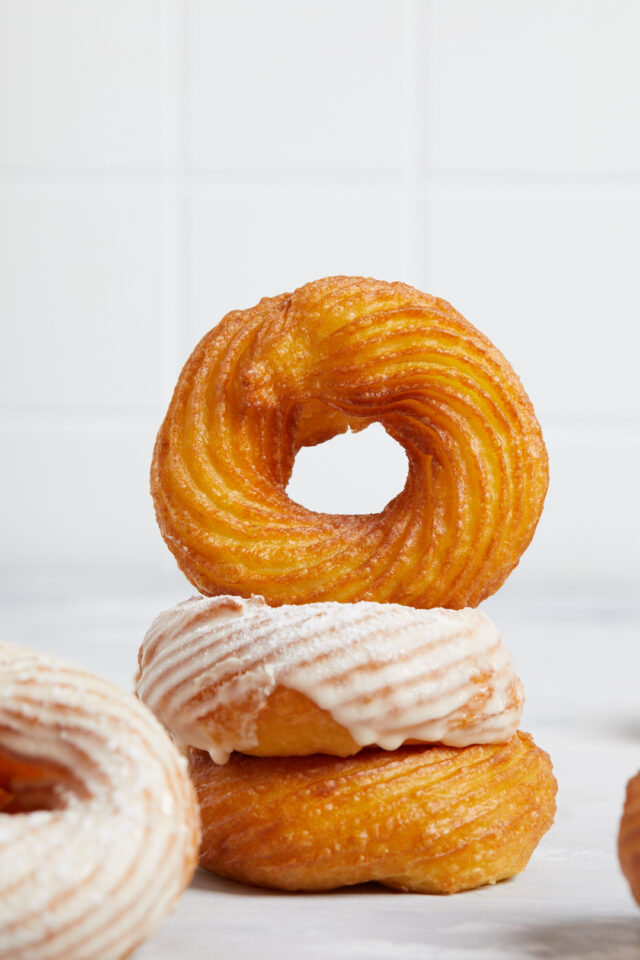 Maple Glazed Cruller Donuts | Southern FATTY