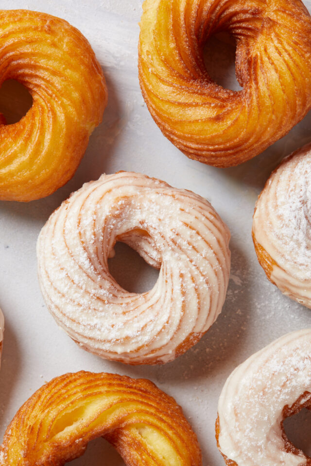 Maple Glazed Cruller Donuts | Southern FATTY