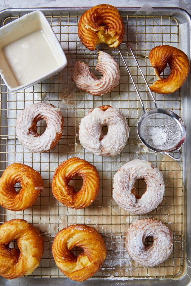 Maple Glazed Cruller Donuts | Southern FATTY