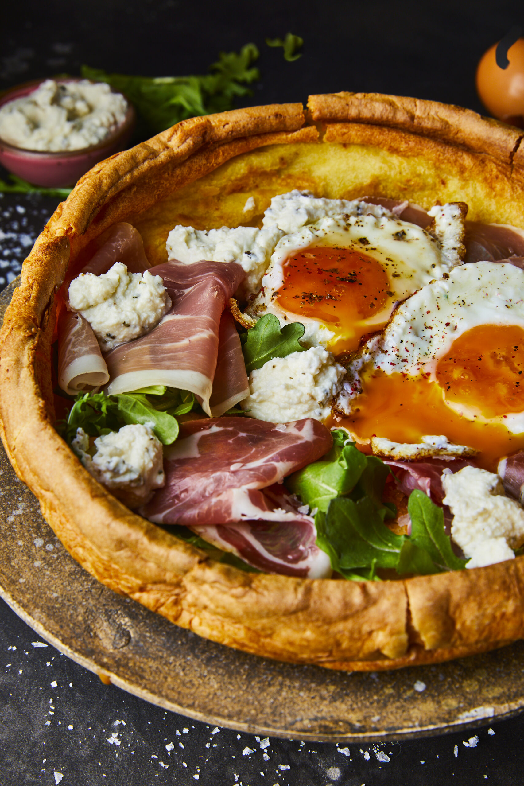 Savory Dutch Brunch Baby with Herb Ricotta | Southern FATTY