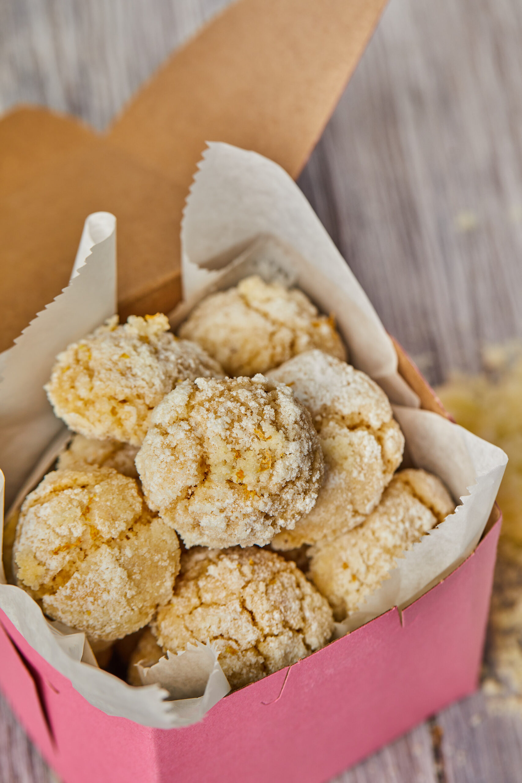 Lemon Whiskey Cream Amaretti Cookies | Southern FATTY